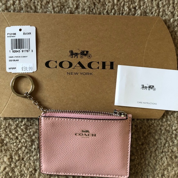 Coach | Accessories | Authentic Coach Leather Id Card Holder | Poshmark